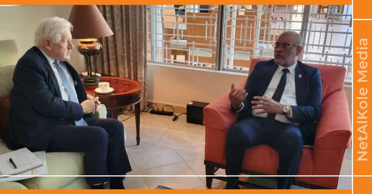 Misyon diplomatik Kanadyen an Ayiti a rankontre ak PM Ariel Henry ...
