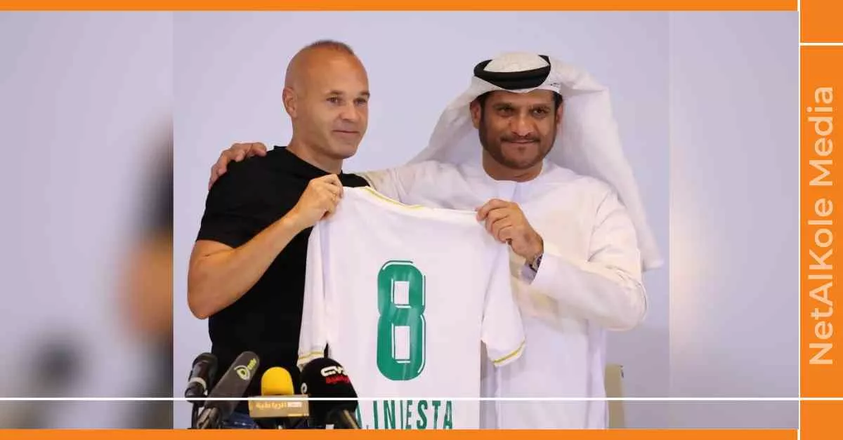 Iniesta, 39 ans, signe dans un club au Moyen-Orient | NetAlKole Media ...